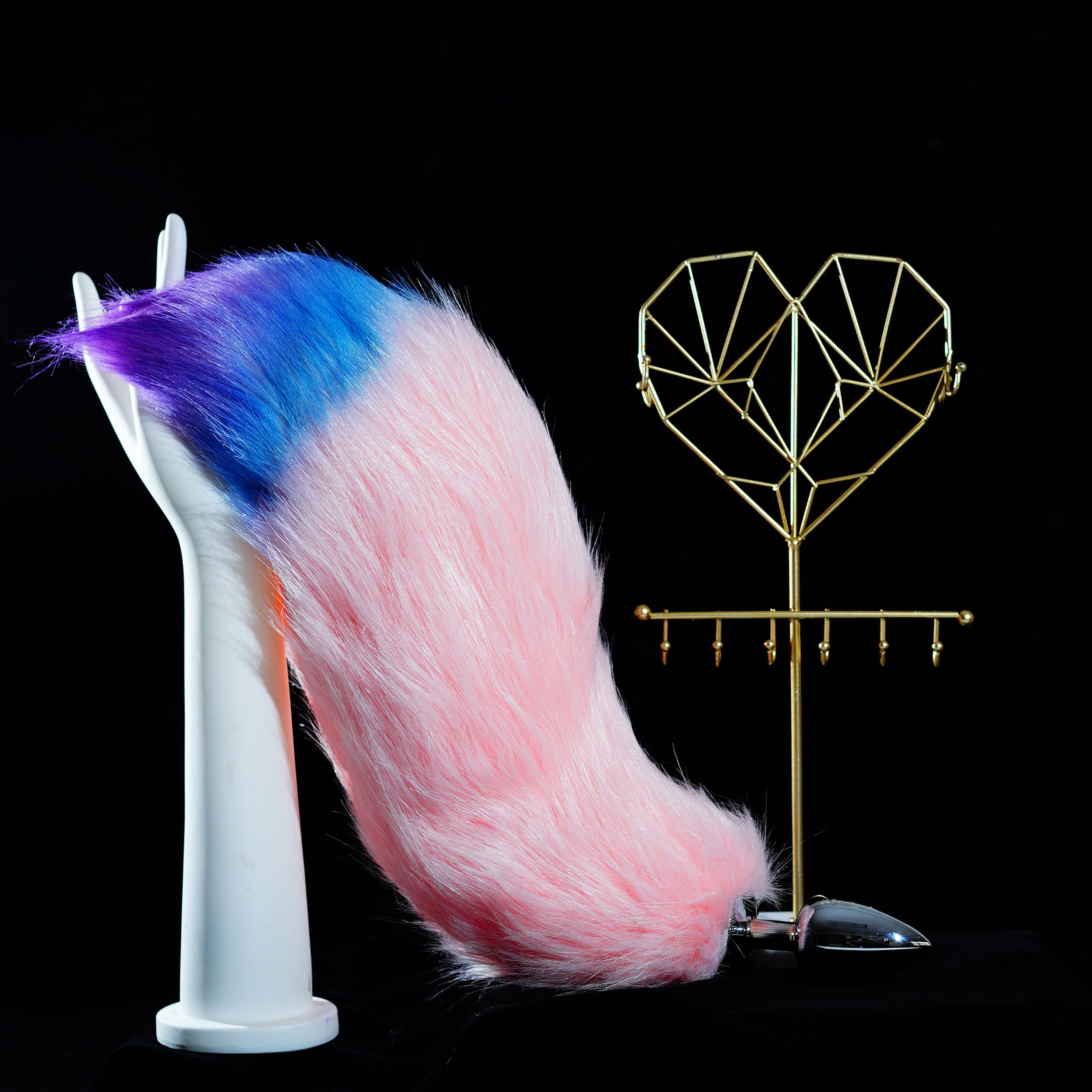 Floral Moon Cat Ears and Tail Kitten Ears and Tail Set Cat - Etsy