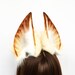 Faux Fur Ears, Fox Ears, Fluffy Ears, Costume Ears,animal Ears, Gold ...
