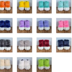 Toony Footpaw Fursuit Kemono Toony Kigurumi Fursona Kawaii Outdoor Foot ...