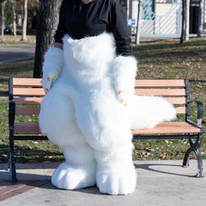 All White Full Fursuit Pants,furry Convention Custom Fursuit Fursona ...
