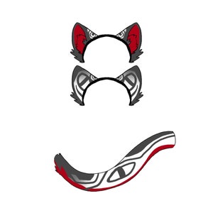 Customized Ears Headband, Realistic Ears Clips Commission, OC Ears ...