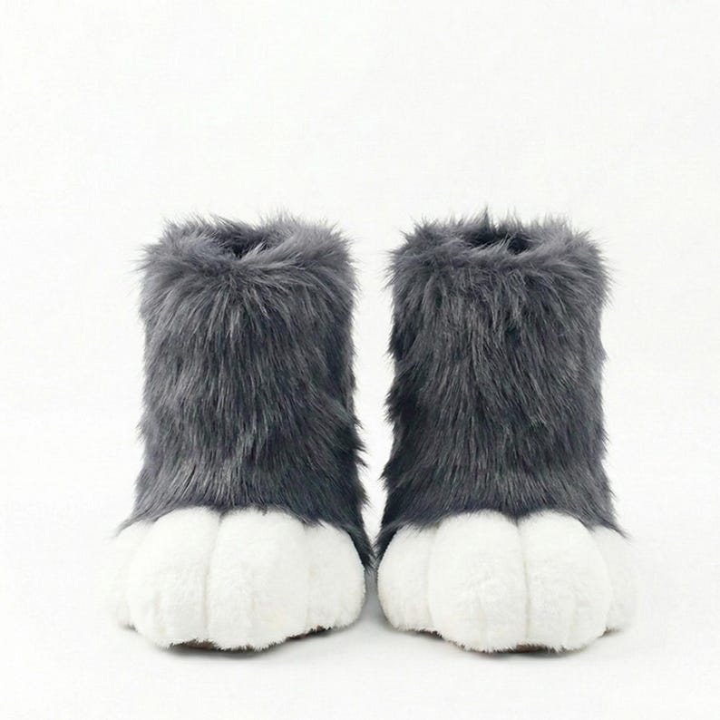 Grey Feet Paws Fursuit Kemono Toony Kigurumi Fursona Kawaii Outdoor ...