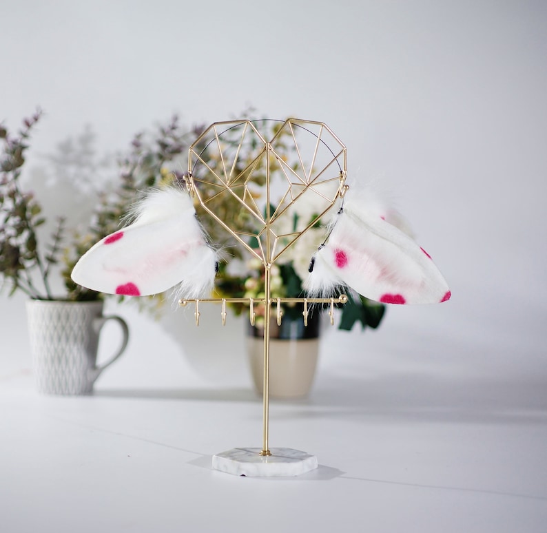 Realistic Pink Cow Ears and Horns Cosplay Ears Cattle - Etsy