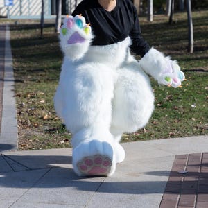 All White Full Fursuit Pants,furry Convention Custom Fursuit Fursona ...