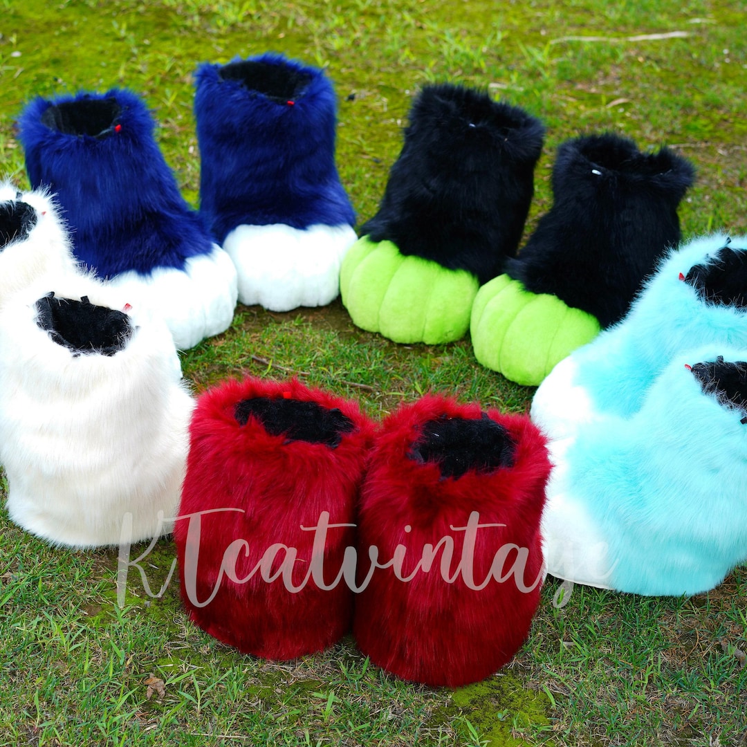 White Feet Paws Fursuit Kemono Toony Kigurumi Fursona Kawaii Outdoor ...