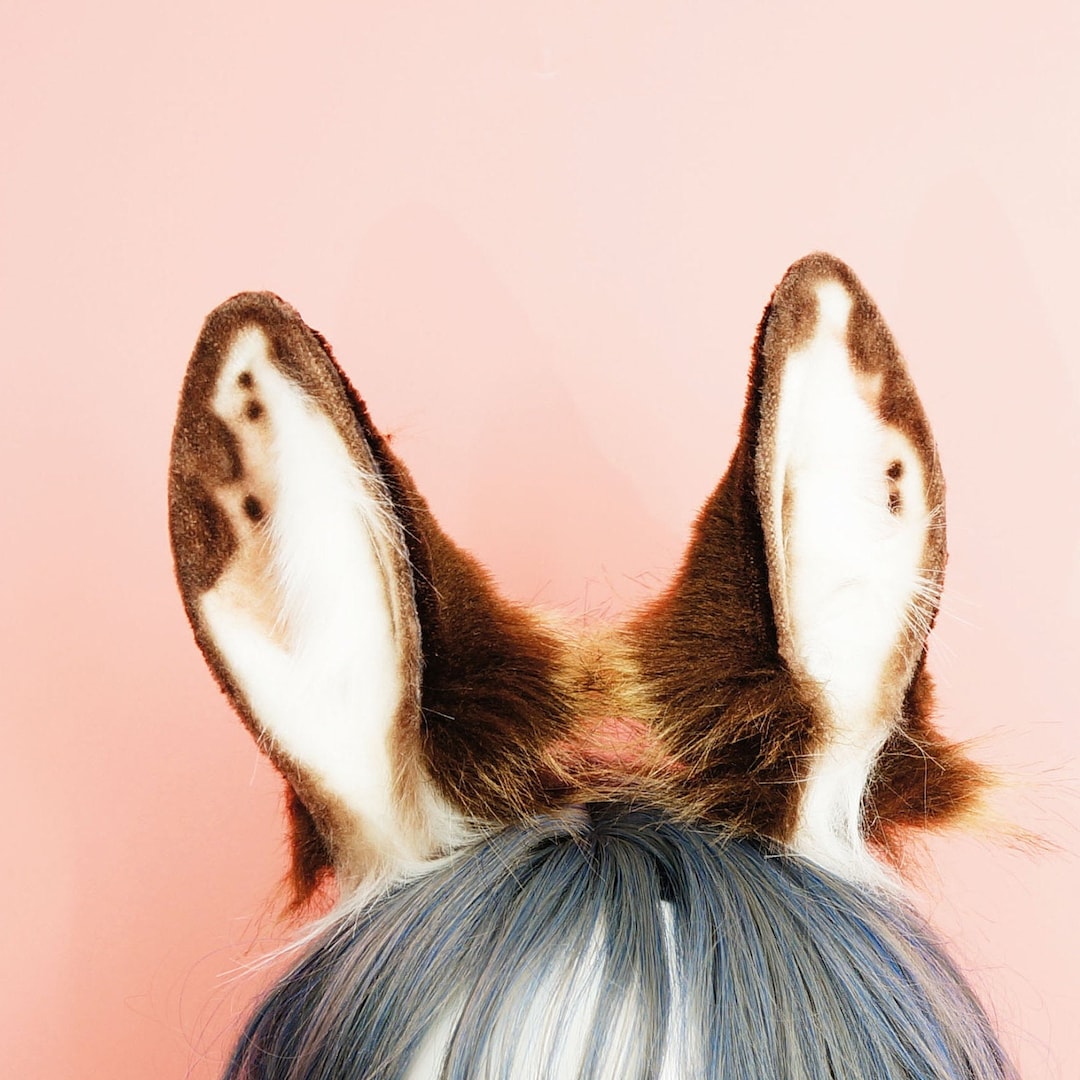 Puppy Ears, Realistic Dog Ears, Faux Fur Ears, Dog Ears, Fluffy Ears ...