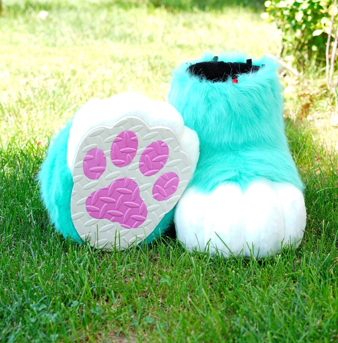 White Feet Paws Fursuit Kemono Toony Kigurumi Fursona Kawaii - Etsy UK