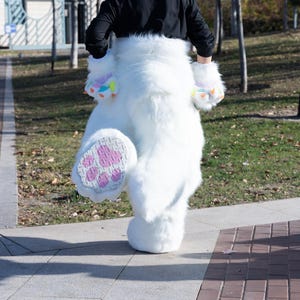 All White Full Fursuit Pants,furry Convention Custom Fursuit Fursona ...