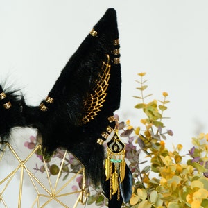 Jackal Wolf, Anubis Ears Hairband, Cosplay Party Anime Ancient Egyptian ...