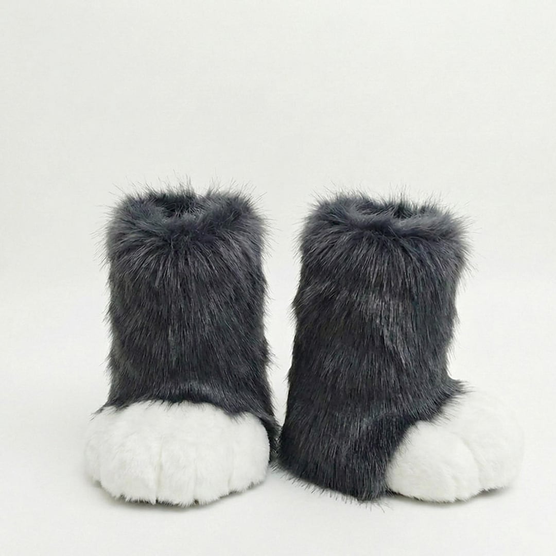 Grey Feet Paws Fursuit Kemono Toony Kigurumi Fursona Kawaii Outdoor ...