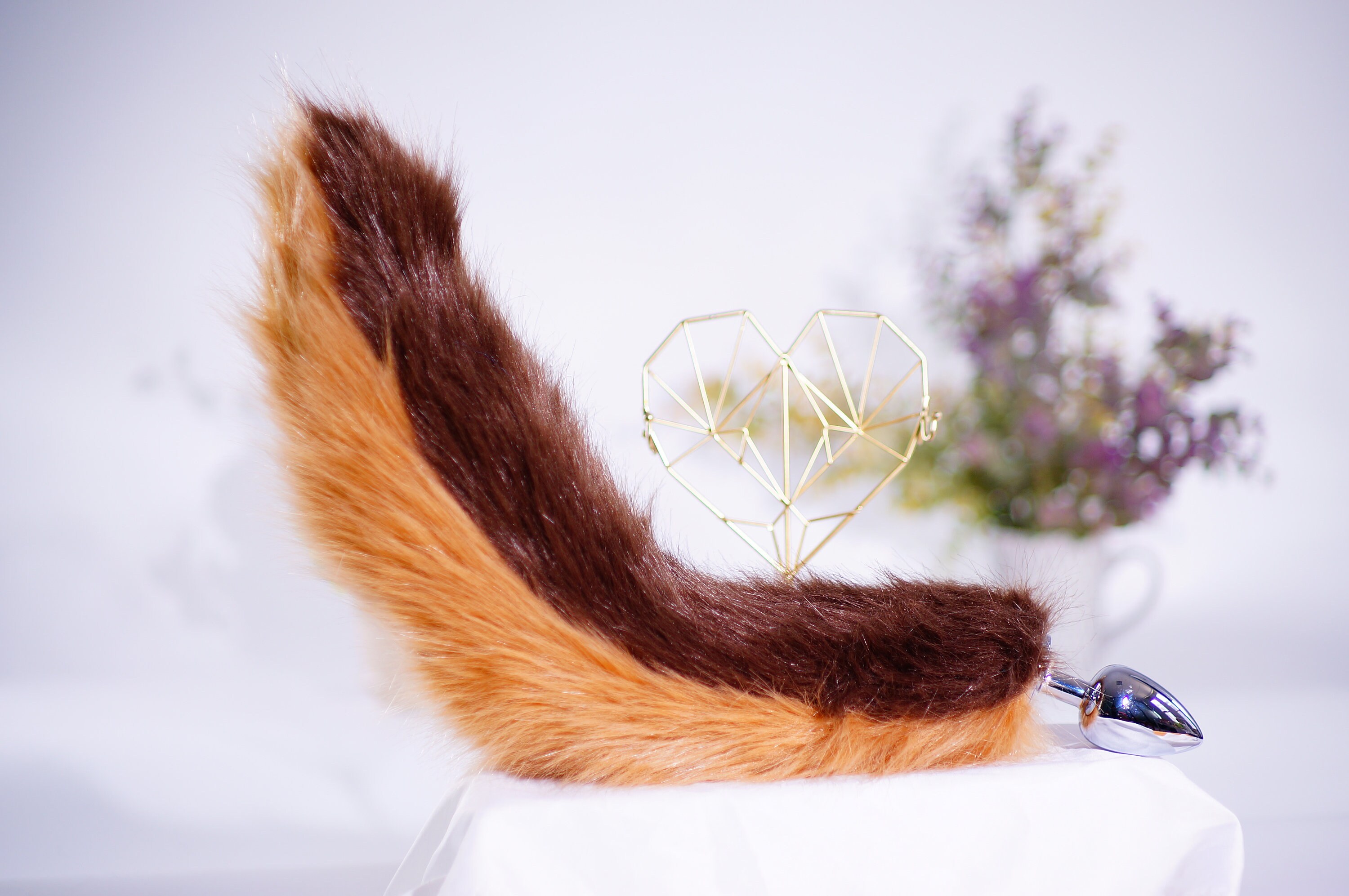 Coffee Cat Ears and Tail Brown Tail Ears and Tail Plug - Etsy