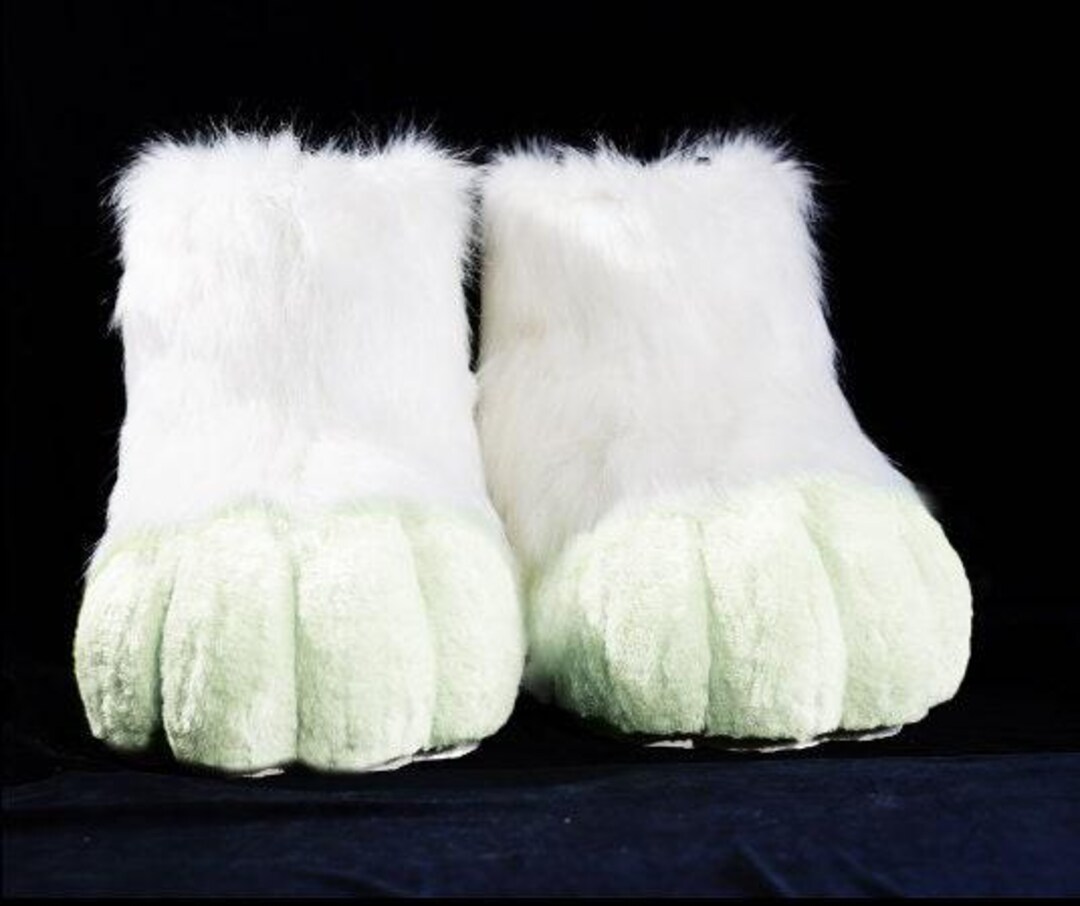 White Feet Paws Fursuit Kemono Toony Kigurumi Fursona Kawaii Outdoor ...