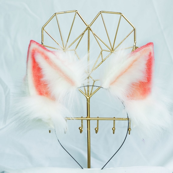 Cherry Blossoms Ears Kitten Ear Cosplay Unisex Cosplay Fox | Etsy