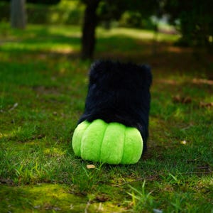 Toony Footpaw Fursuit Kemono Toony Kigurumi Fursona Kawaii Outdoor Foot ...