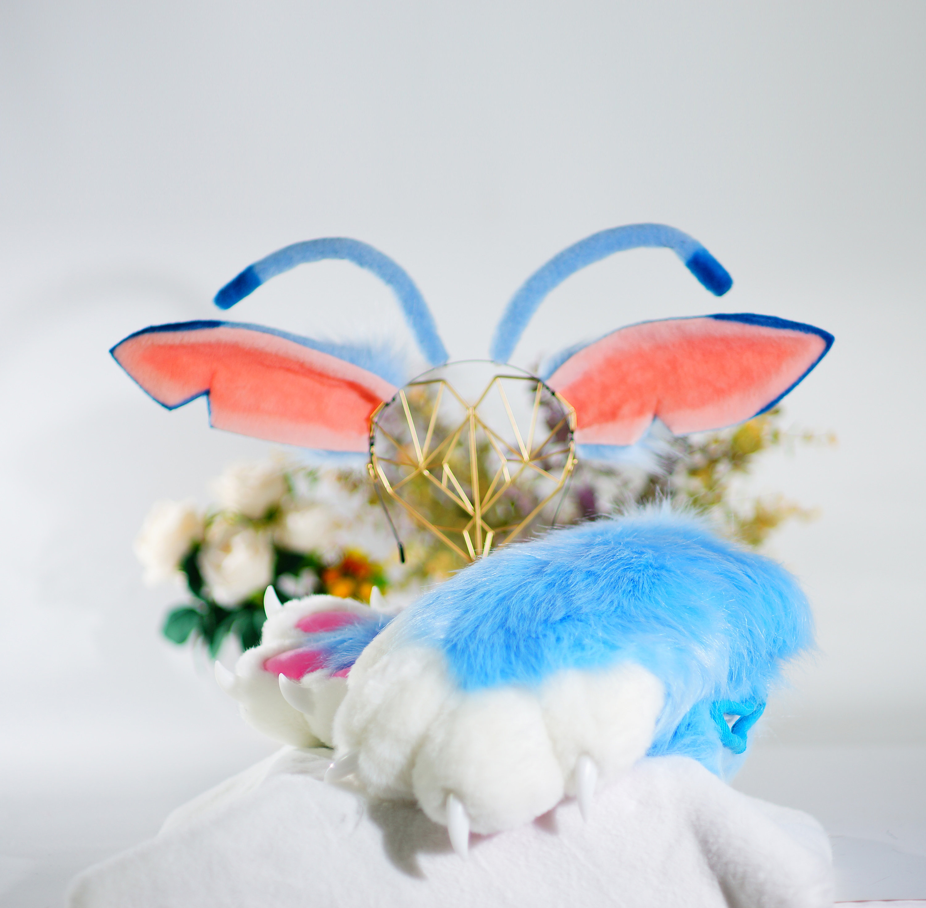 Blue Koala Ears Headband Puppy Ear Headband Anmime Ears - Etsy