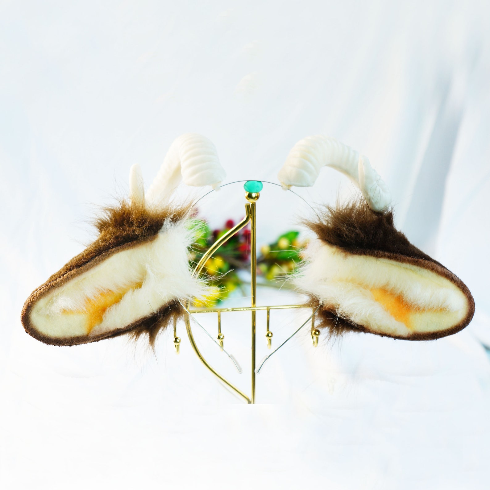 Brown sheep ears lamb ears cosplay sheep ears brown sheep | Etsy