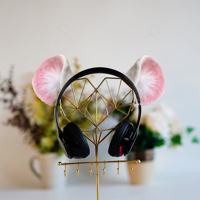 Headphone Humster Ear, Kawaii Ears for Headphone, Headphone Accessories ...
