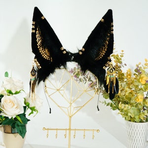 Jackal Wolf, Anubis Ears Hairband, Cosplay Party Anime Ancient Egyptian ...