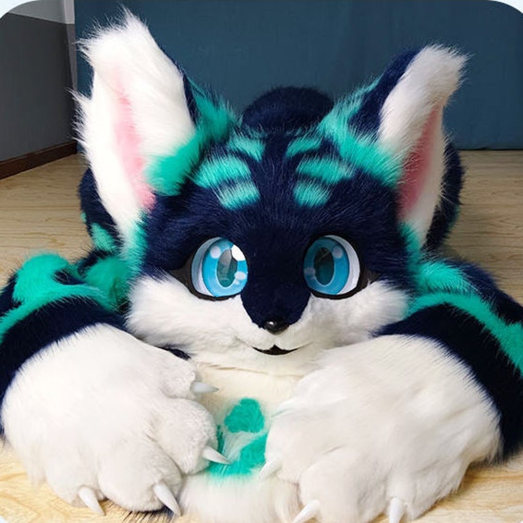 Full Suit Unicorn Kitty Furry Fursuit Fursona,furry Art, Fursuit Mask ...