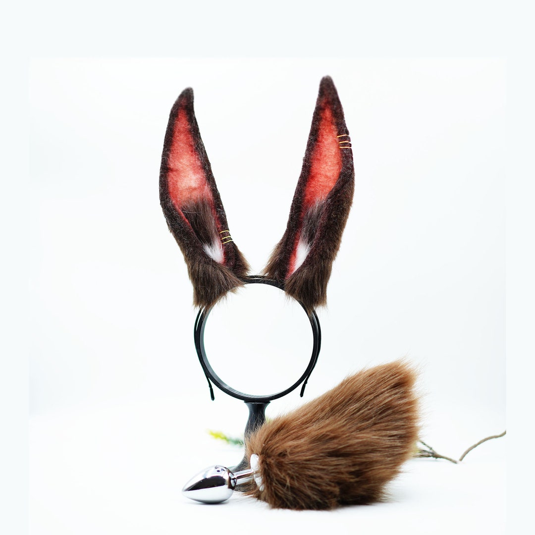 Cosplay Bunny Ear and Tail, Cosplay Rabbit Ears ,kit Charming Animal ...