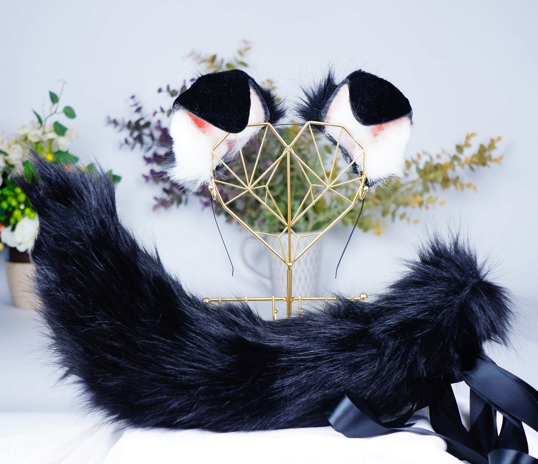 Black Shepherd Ears, Sheferd Tail, Shepher Cosplay Set, Puppy Ears ...