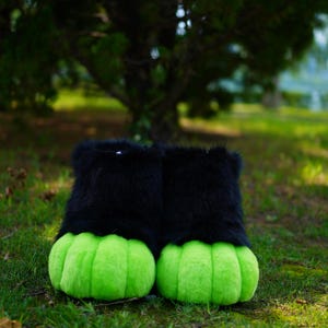 Toony Footpaw Fursuit Kemono Toony Kigurumi Fursona Kawaii Outdoor Foot ...