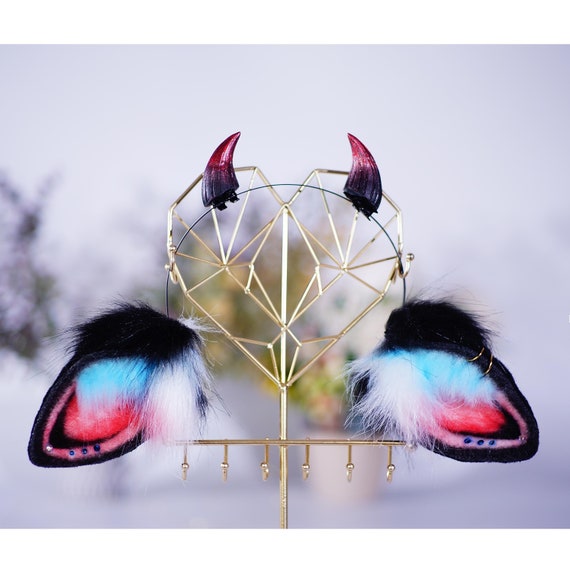 Devil Cow Ears Cow Ears and Horns Cosplay Ears Cow Ears - Etsy Australia