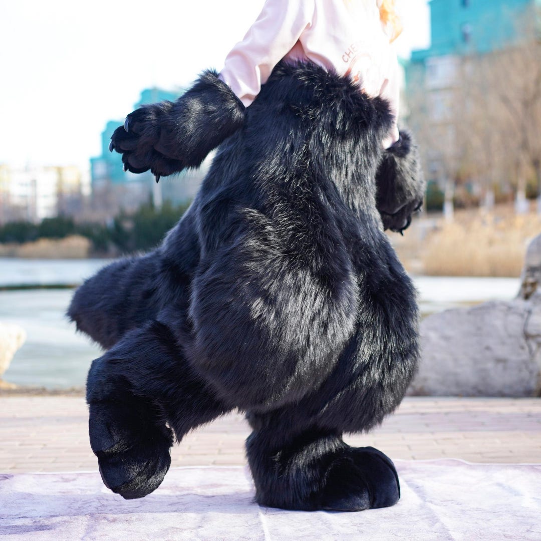 Cosplay Fursuit Pants - Handmade Faux Fur Bottoms for Comic Con, Furcon ...