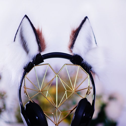 Headphone Cat Ear Kawaii Cat Ears Headphone Accessories - Etsy