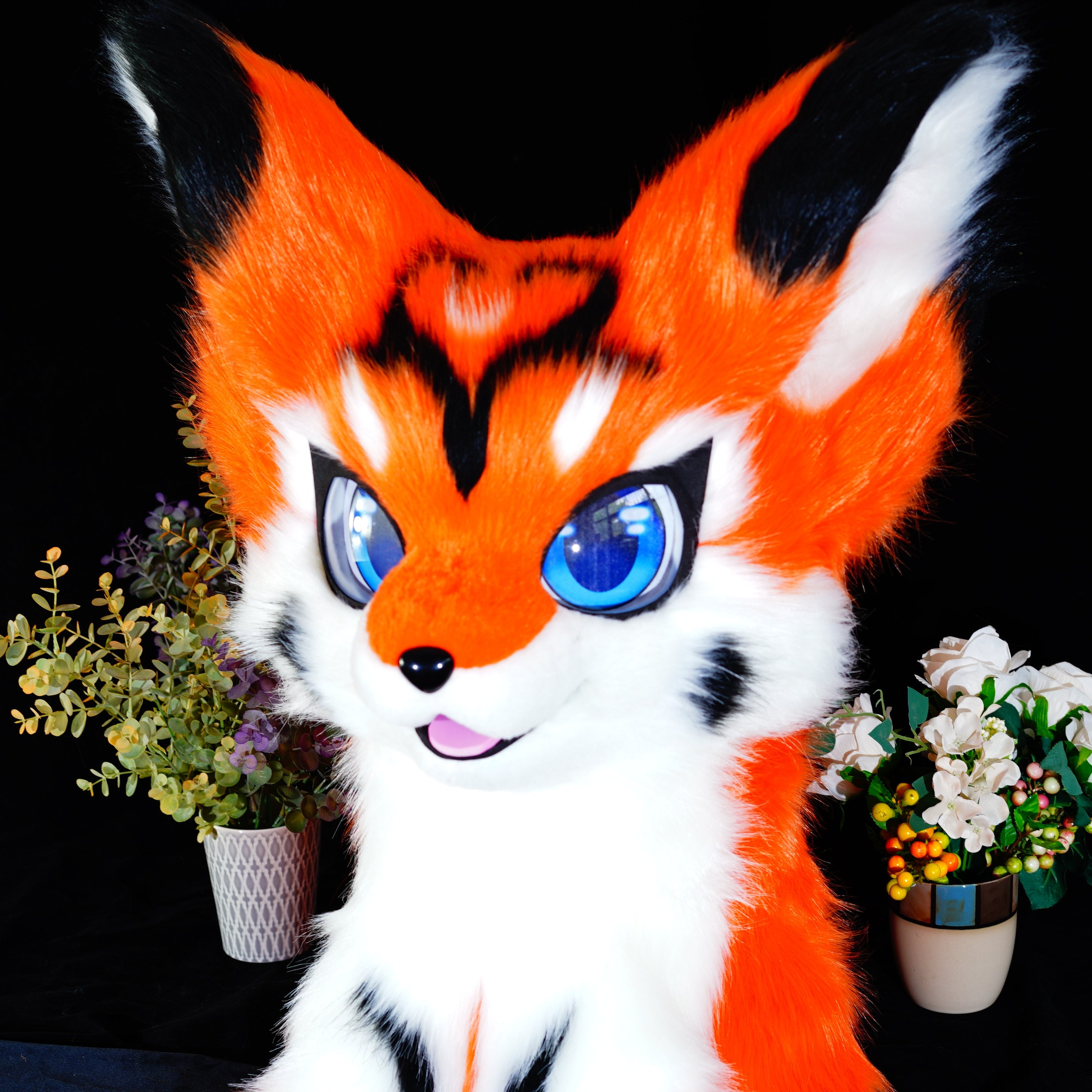 Orange Kitten Orange Fursuit Head Fursuit Mask Fursona - Etsy