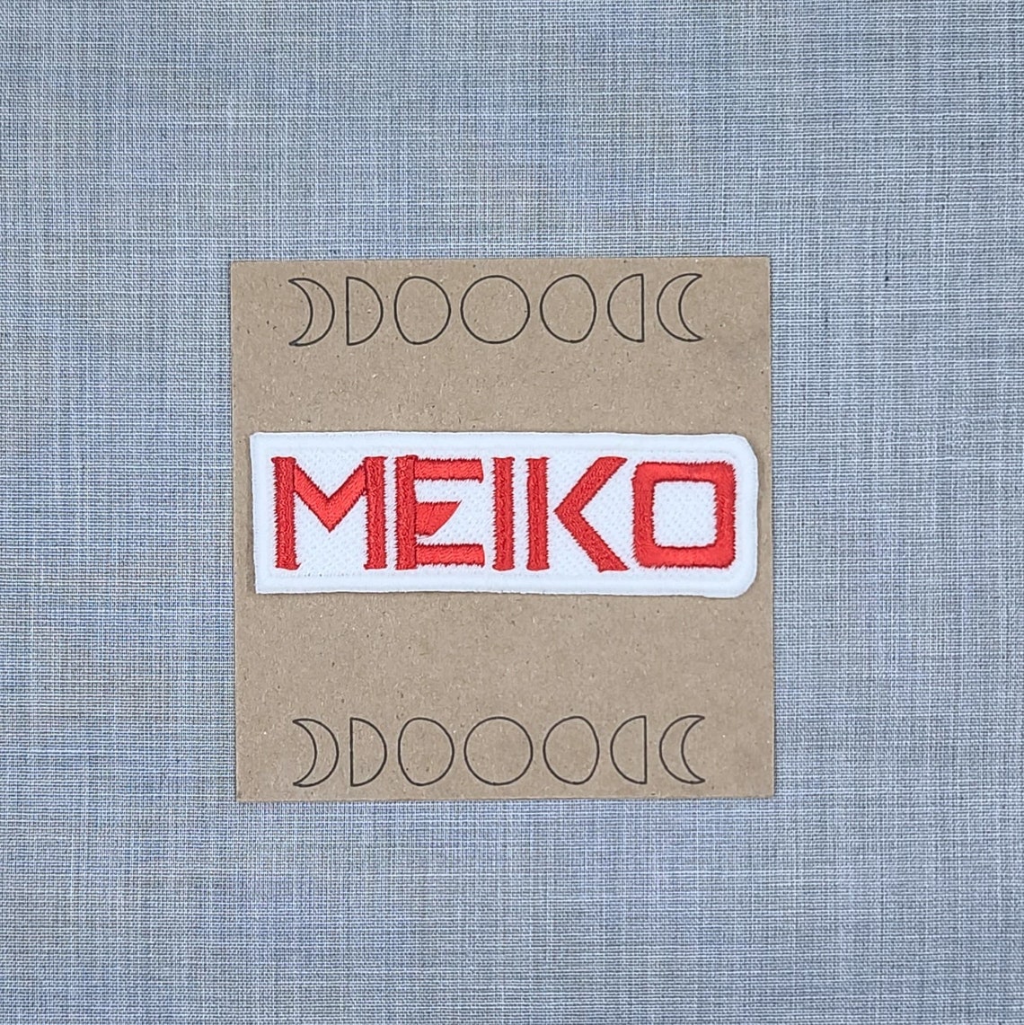 Vocaloid Meiko Logo - Embroidered Iron-on/sew-on Patch - Etsy