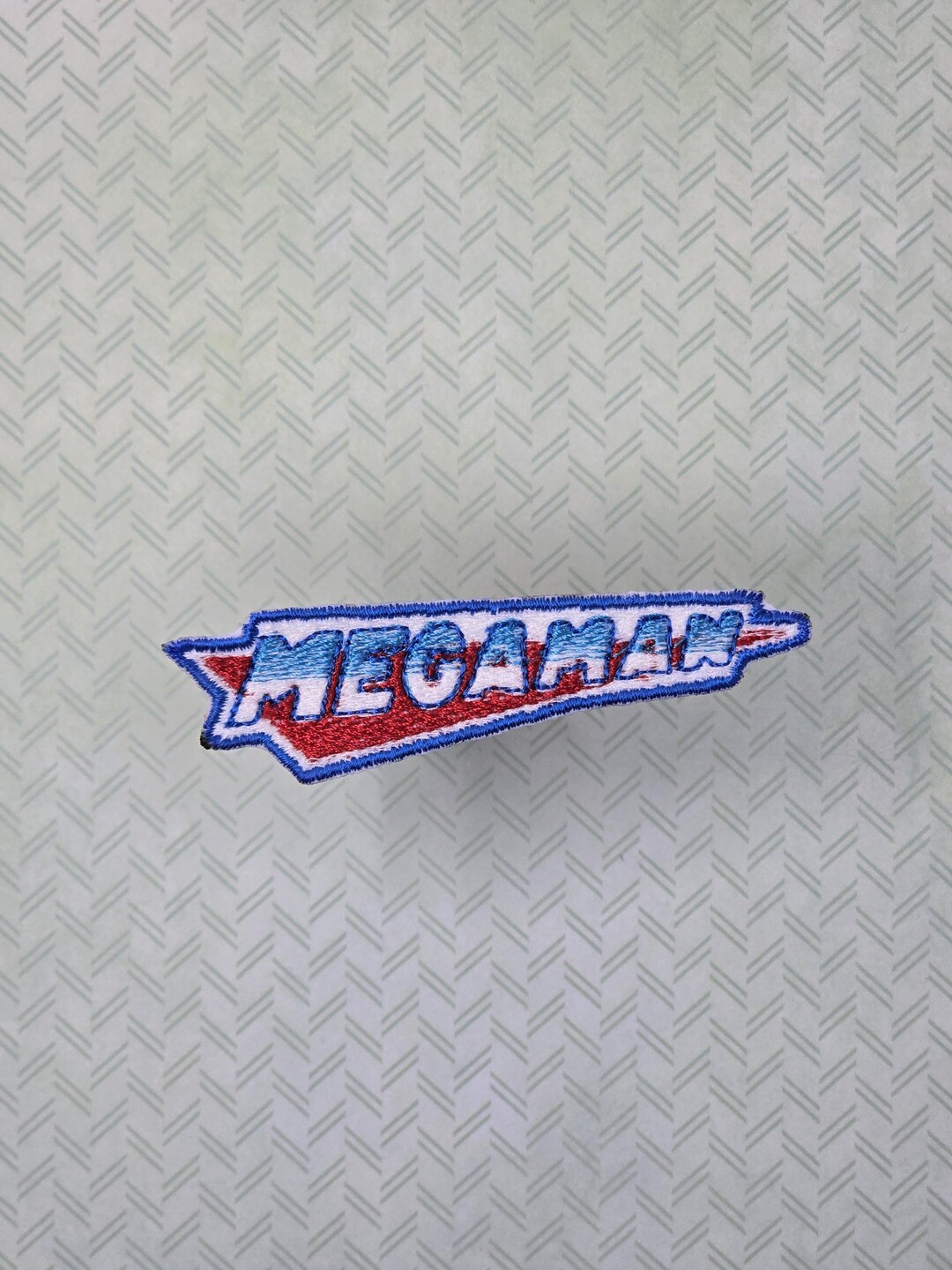 Megaman Logo - Embroidered Iron-on/sew-on Patch - Etsy