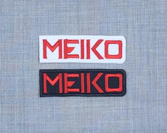 Vocaloid Hatsune Miku Logo Embroidered Iron-on/sew-on Patch | Etsy