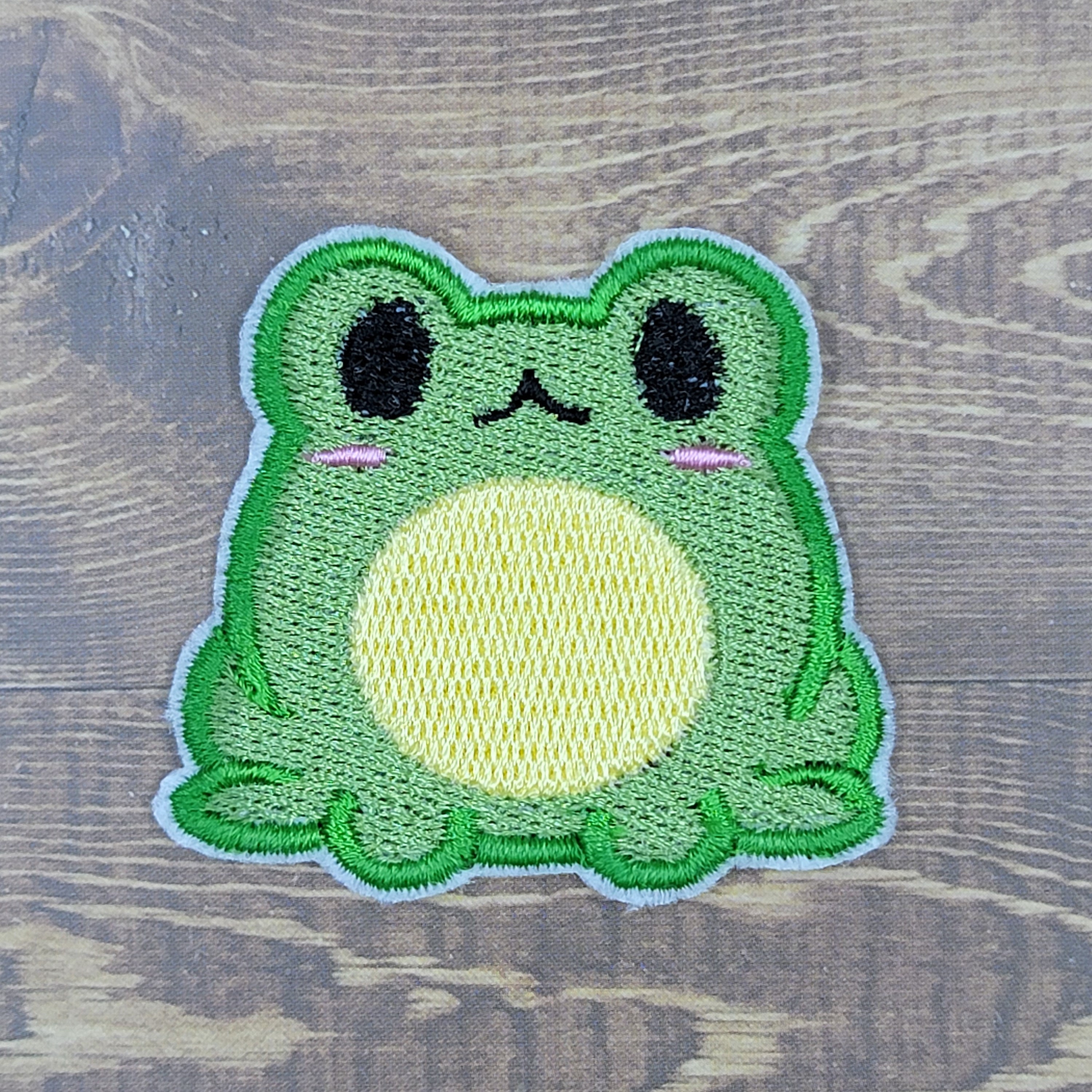 Kawaii Froggy - Embroidered Iron-on/sew-on Patch - Etsy