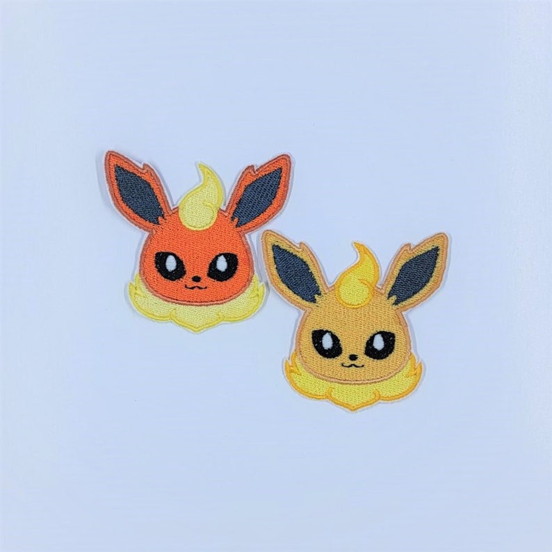 Kawaii Eeveelution Patches/shiny Eeveelution Patches - Embroidered Iron ...