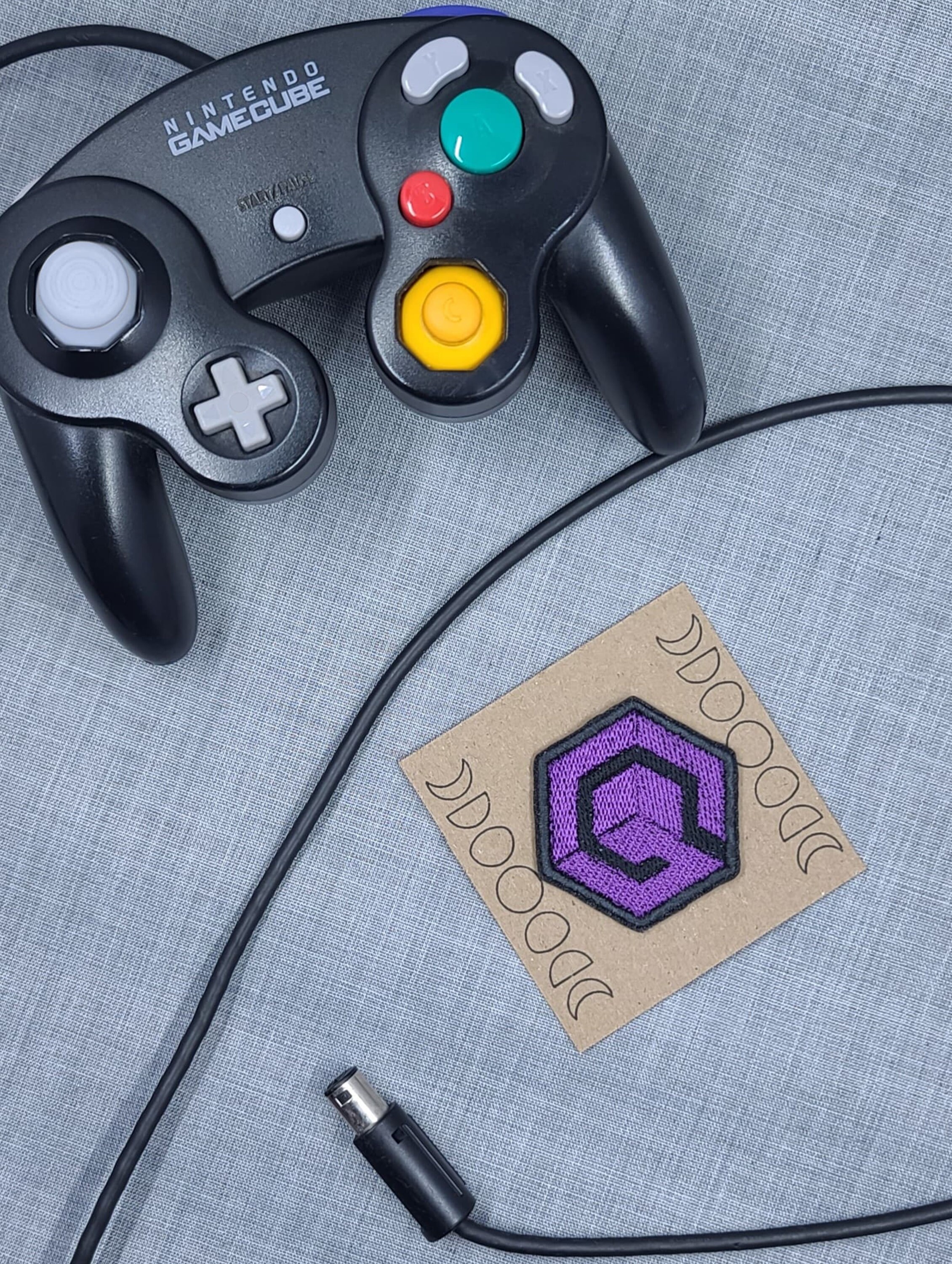 Gamecube Logo Embroidered Iron-on/sew-on Patch - Etsy