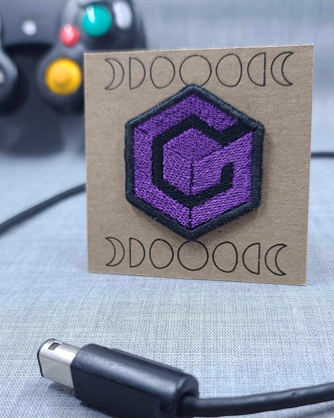 Gamecube Logo - Embroidered Iron-on/sew-on Patch - Etsy