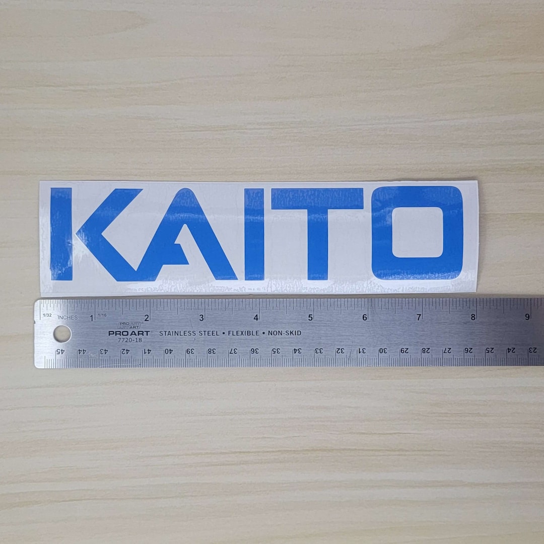 Vocaloid Kaito Logo - Vinyl Decal/sticker - Etsy