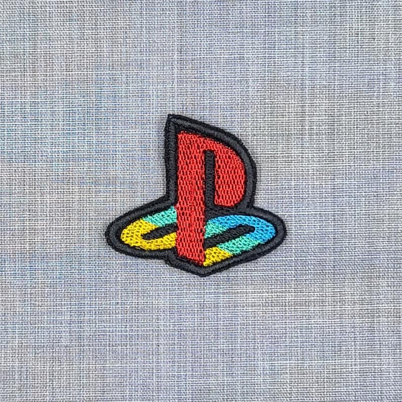 Playstation Logo - Embroidered Iron-on/sew-on Patch - Etsy