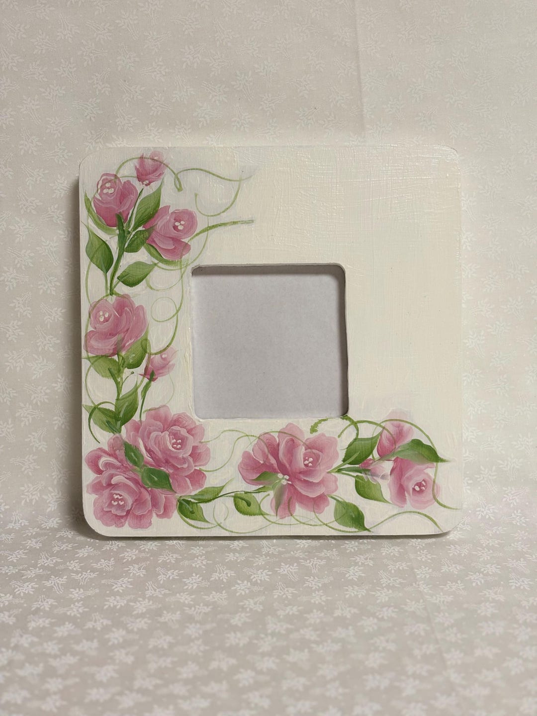 Hand Painted Photo Frame - Etsy