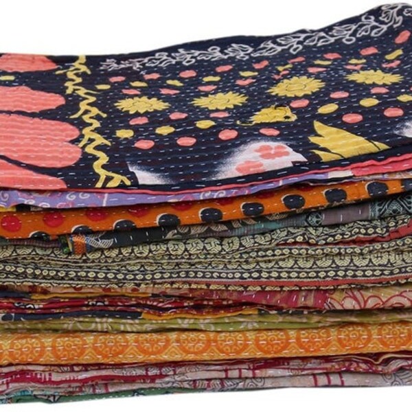 Kantha Fabric - Etsy