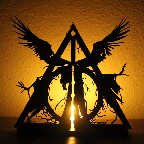 Deathly Hallows Svg - Etsy