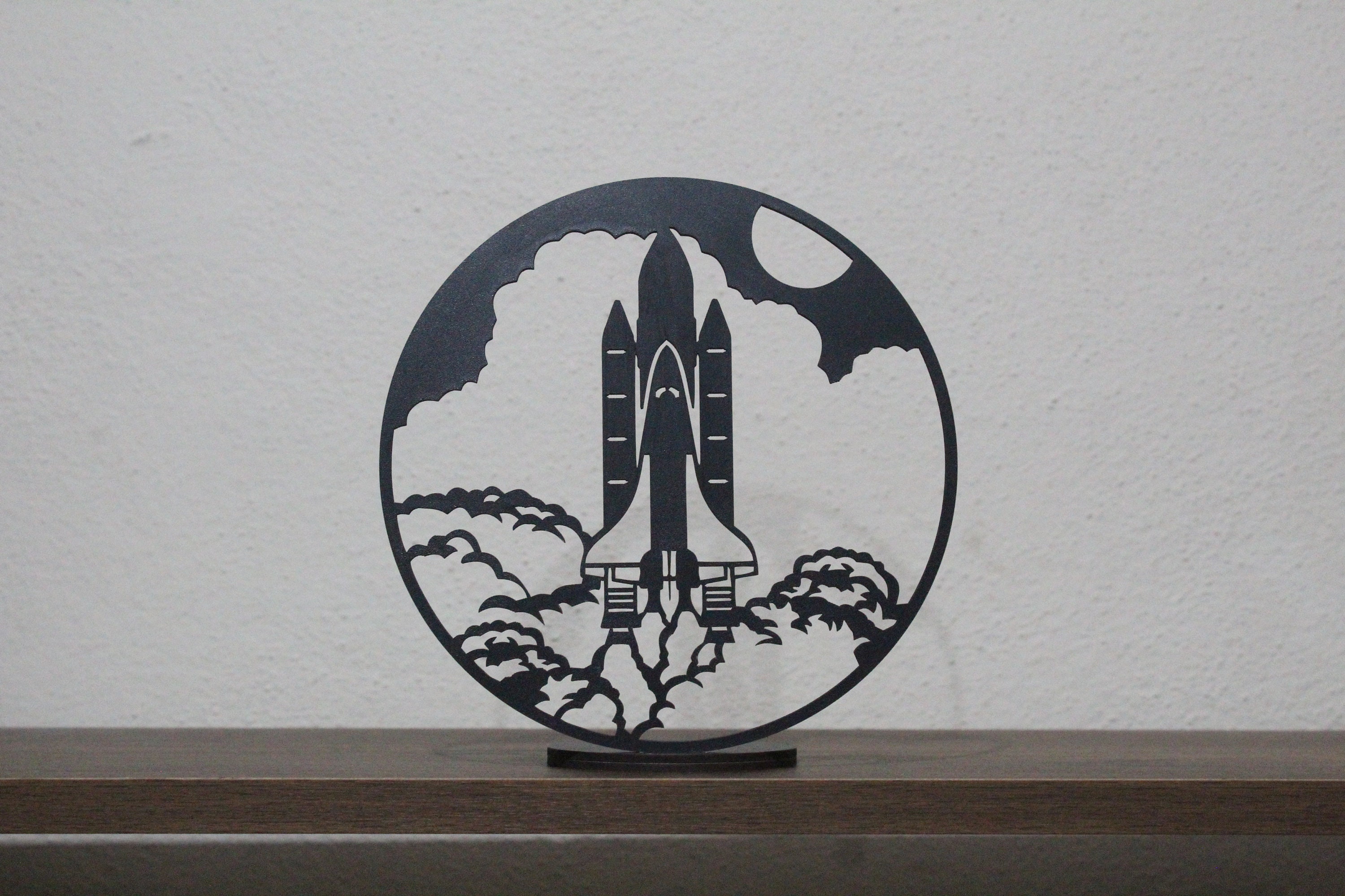 Space Rocket Candle Holder Digital Files for Laser and Cnc - Etsy