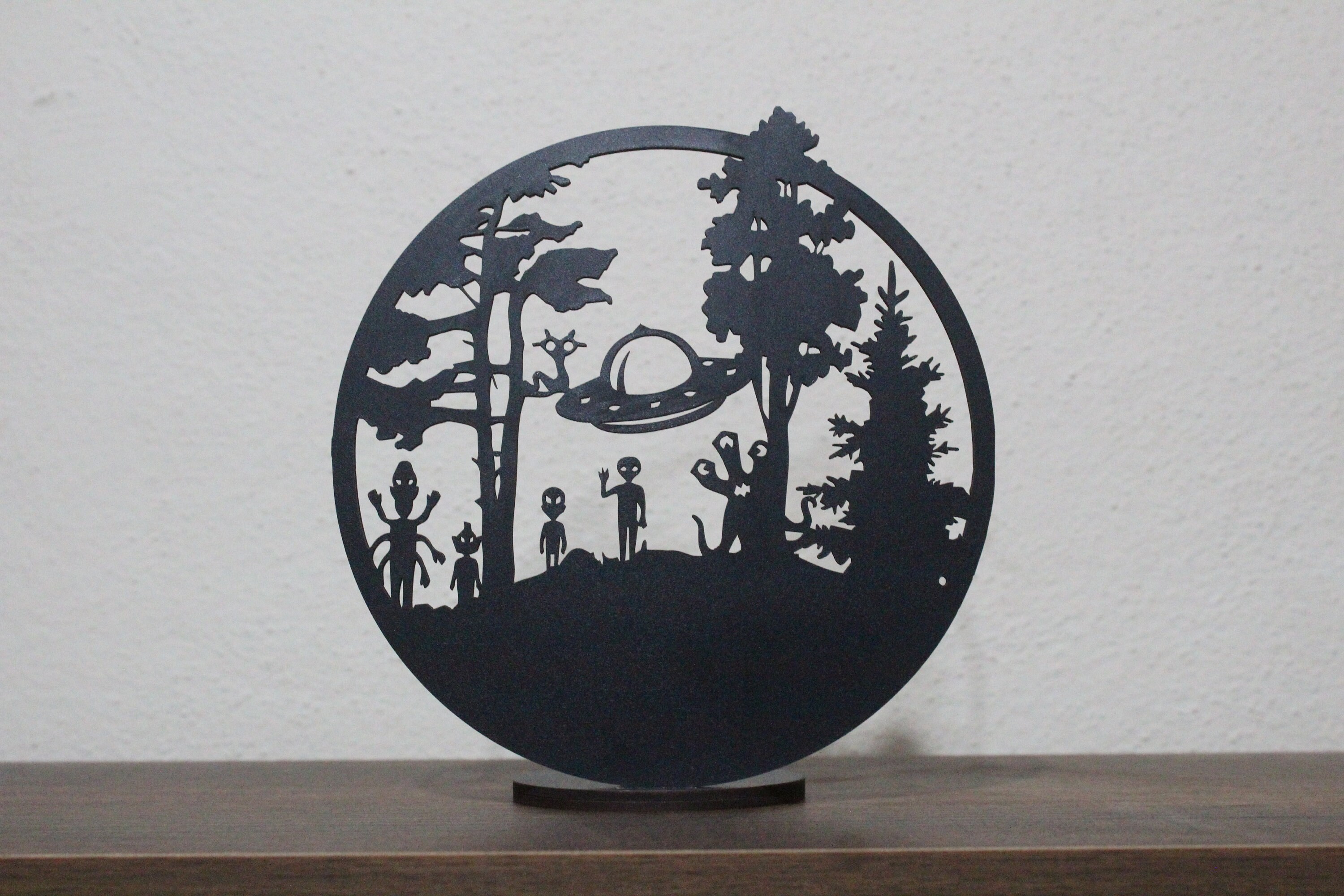 Aliens Candle Holder Digital Files for Laser and Cnc Cutting, Diy ...