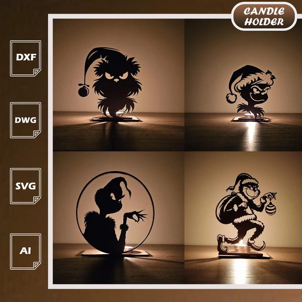 Grinch Cut Out Png - Etsy