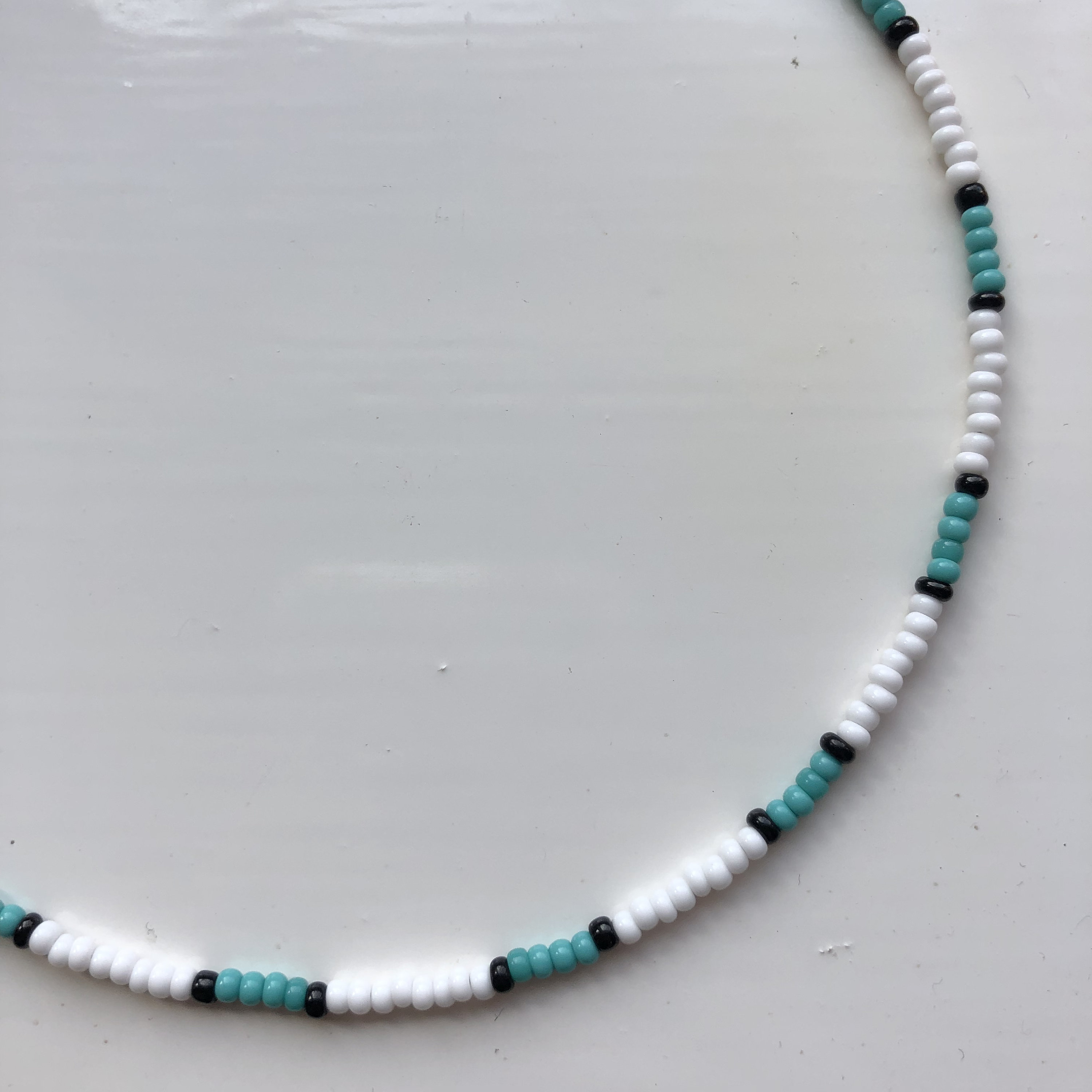 Surf Style Seed Bead Necklace | Choker | Anklet | Bracelet | Handmade ...