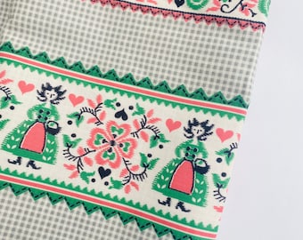 Folk Art Fabric - Etsy