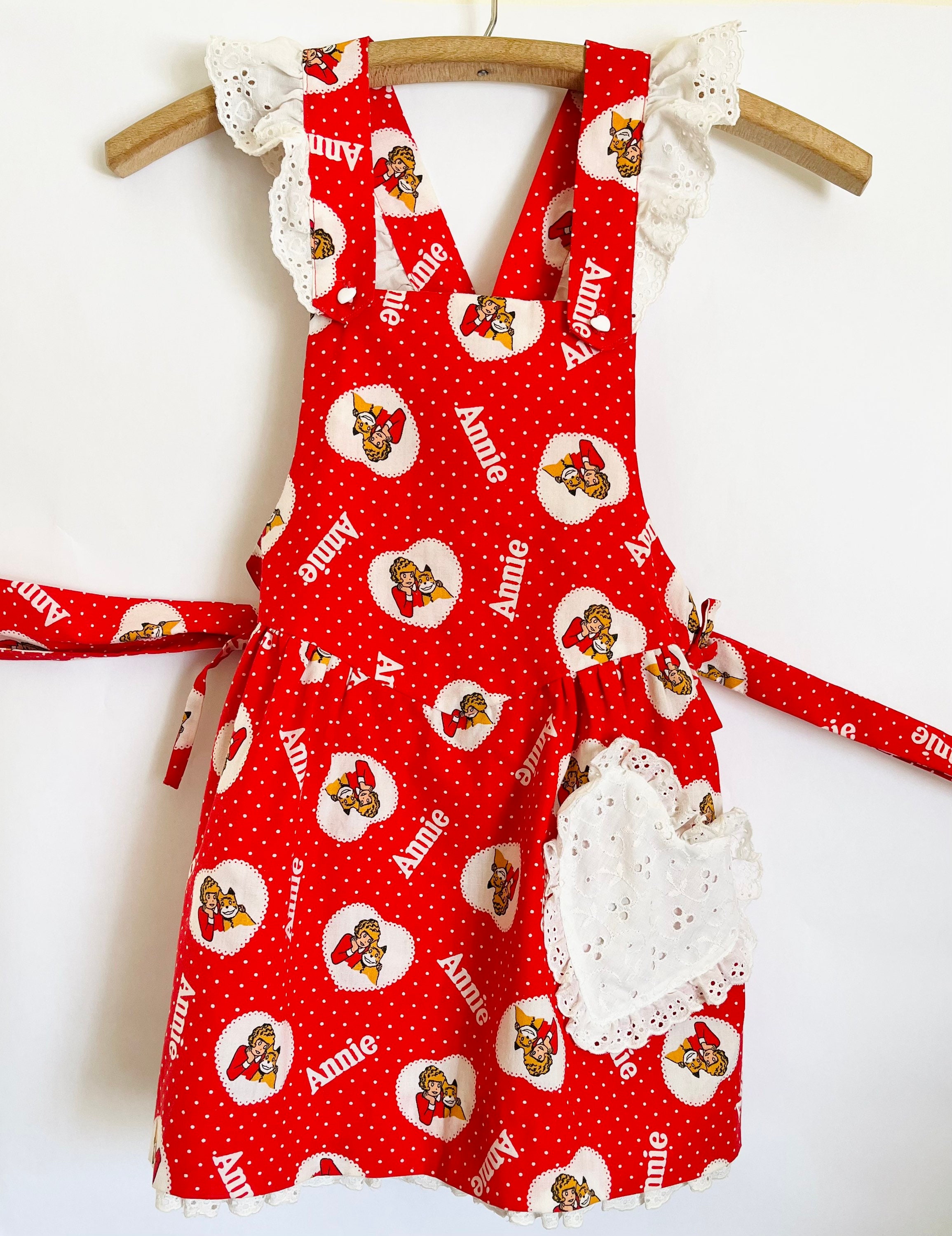 Vtg Annie Child Apron - Etsy