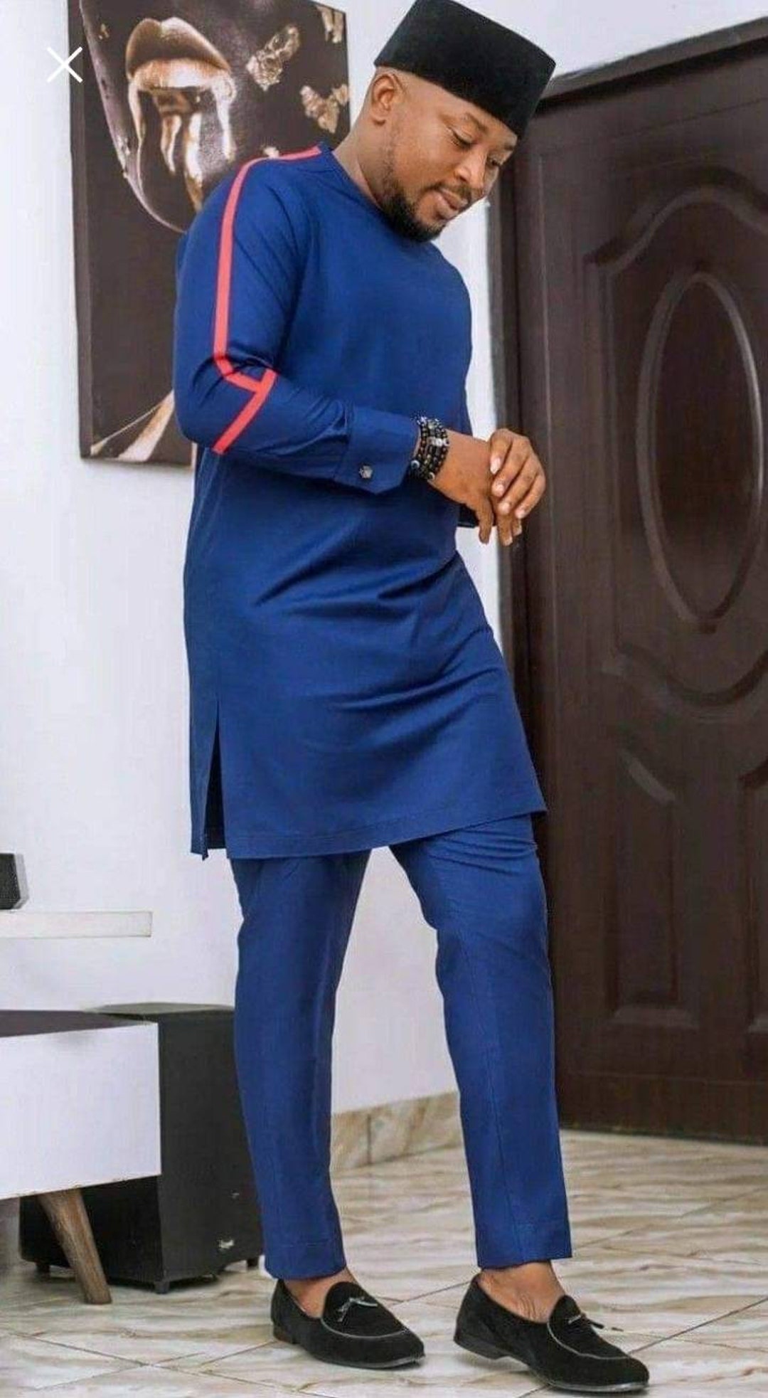 Banjo African Men Clothing, African Men Suit, African Men's Wear ...
