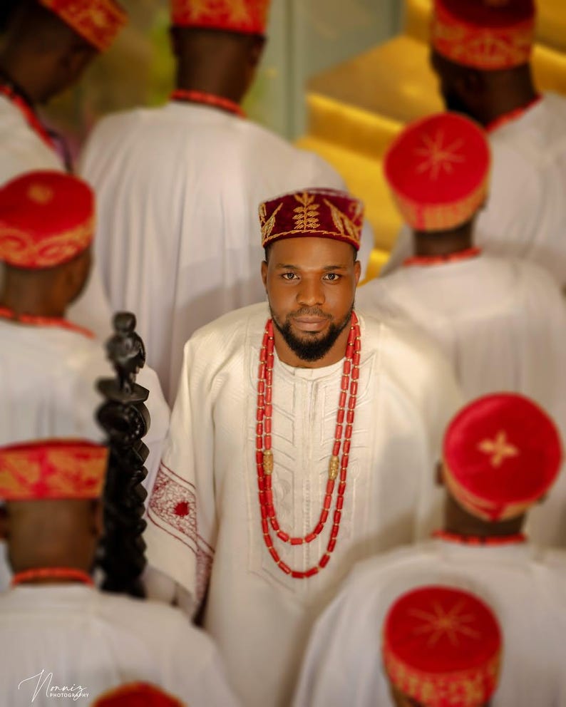 Embroidered Agbada: African Men's Wedding Suit - Etsy